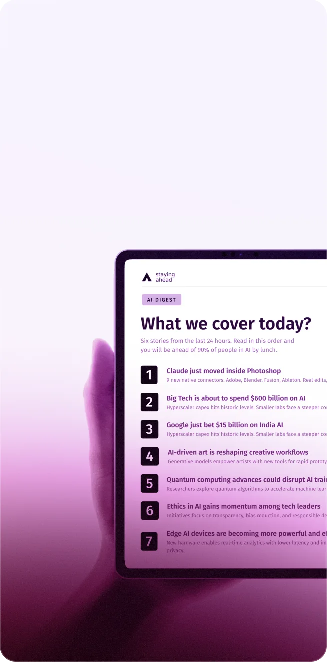 Staying Ahead | Free AI Community on WhatsApp